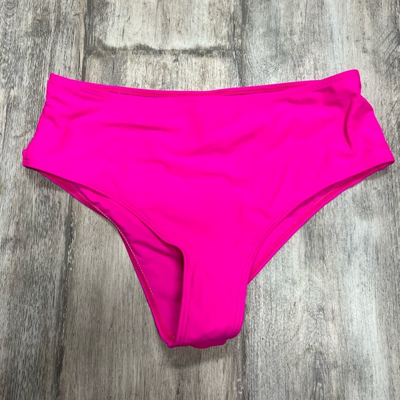 SHEIN | Swim | Shein Hot Pink Bikini Bottoms | Poshmark
